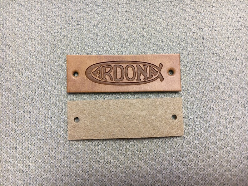 500 Custom Leather Label, PU Faux Leather Patch, Jeans Patch, Hats ...