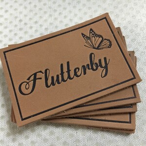 500 Custom Genuine Leather Labels, Custom Genuine Patches, Custom ...