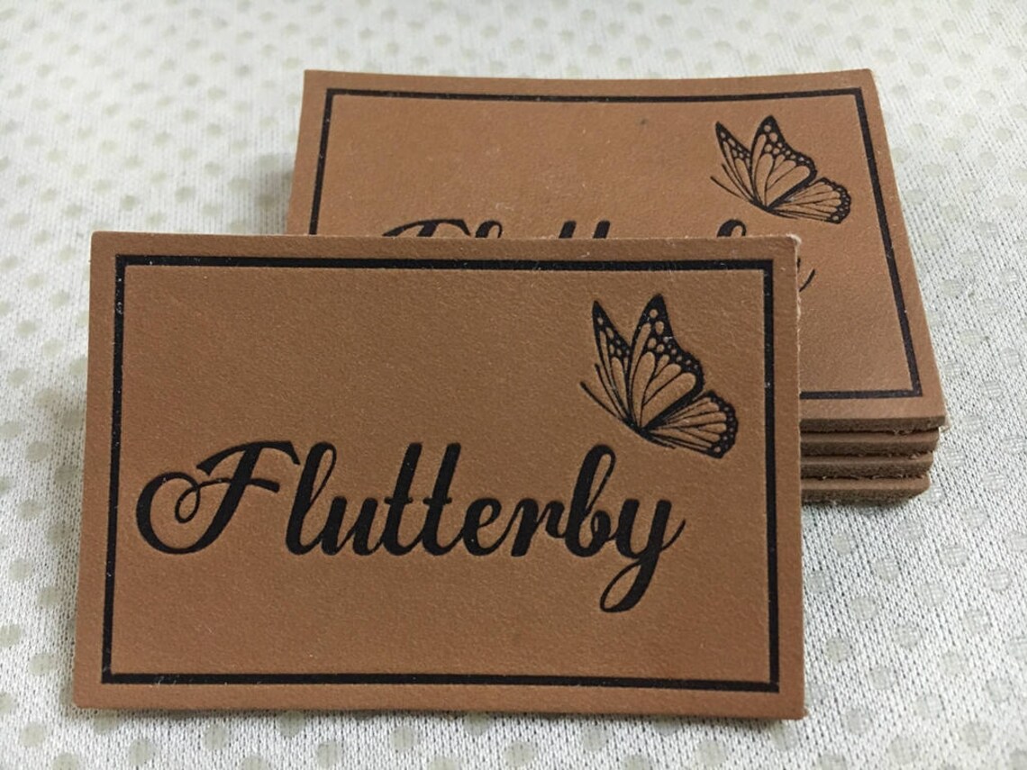 500 Custom Genuine Leather Labels, Custom Genuine Patches, Custom ...