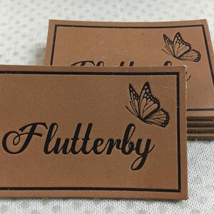 500 Custom Genuine Leather Labels, Custom Genuine Patches, Custom ...