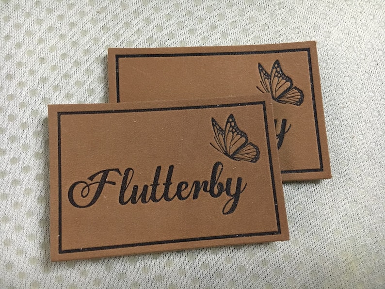 500 Custom Genuine Leather Labels, Custom Genuine Patches, Custom ...