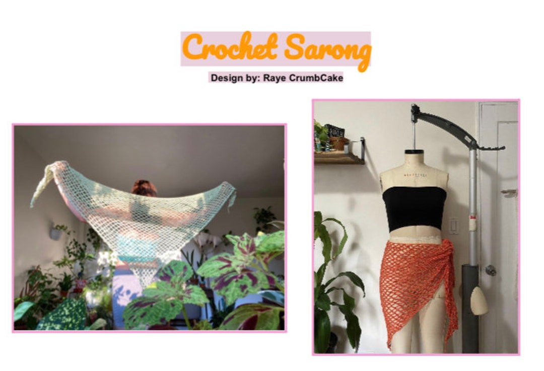 Crochet Sarong Pattern PDF - Etsy