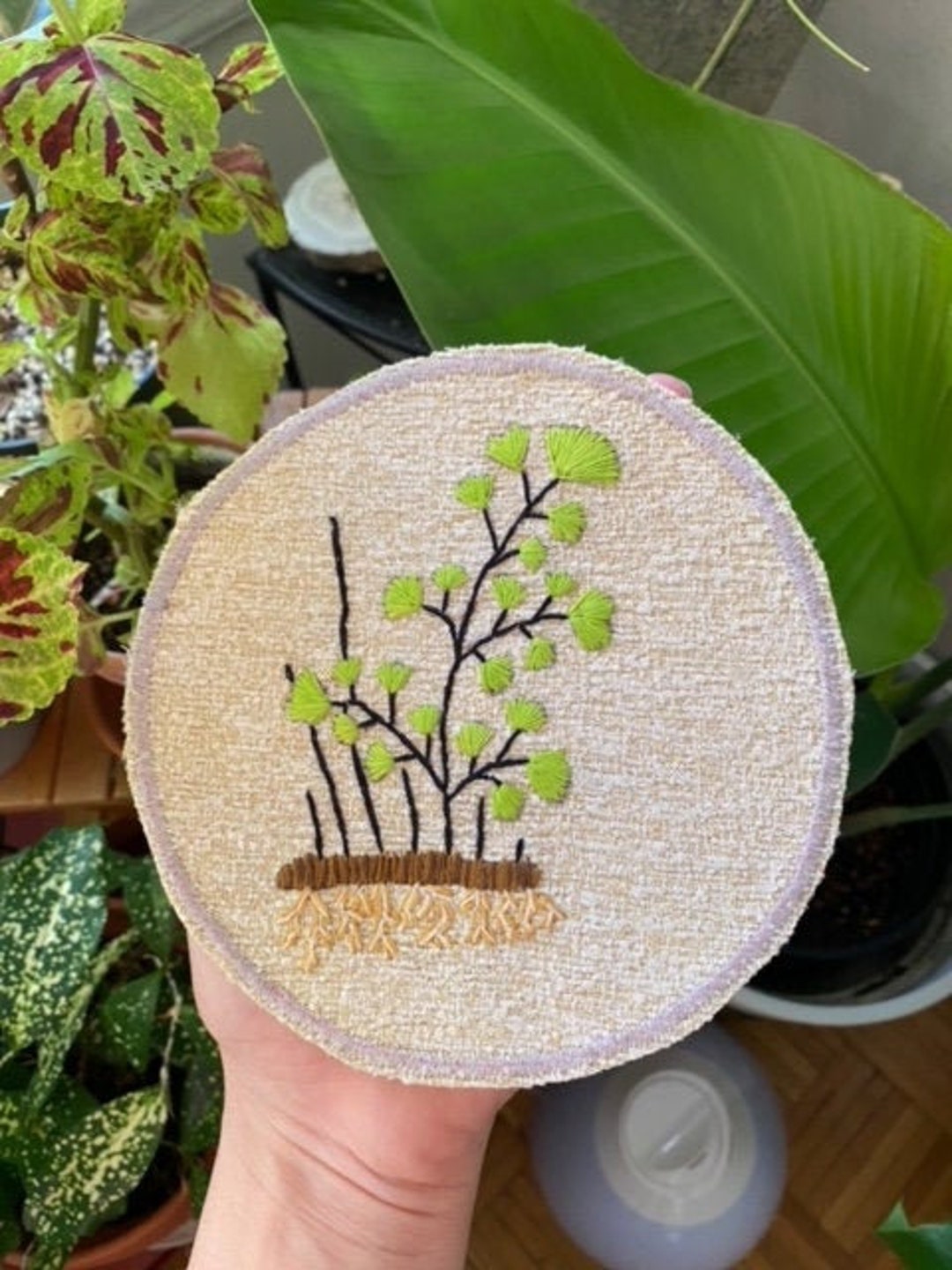 Hand Embroidered Iron on Patch - Etsy