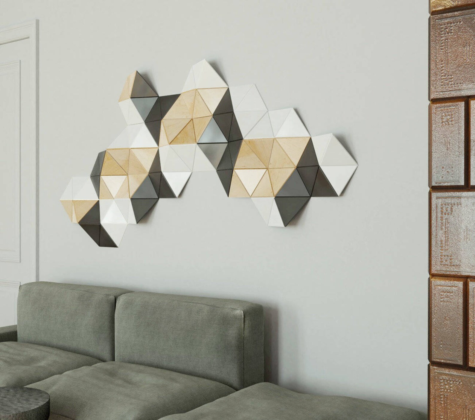 3d Wall Art Wall Sculpture 3D Wall Decoration Decorative - Etsy