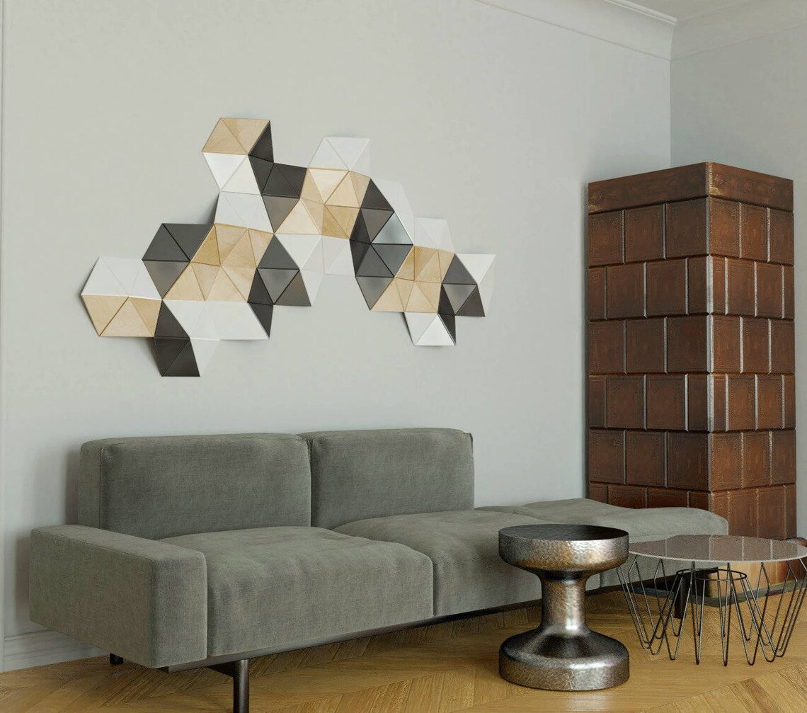 3d Wall Art, Wall Sculpture, 3D Wall Decoration, Decorative Wall ...