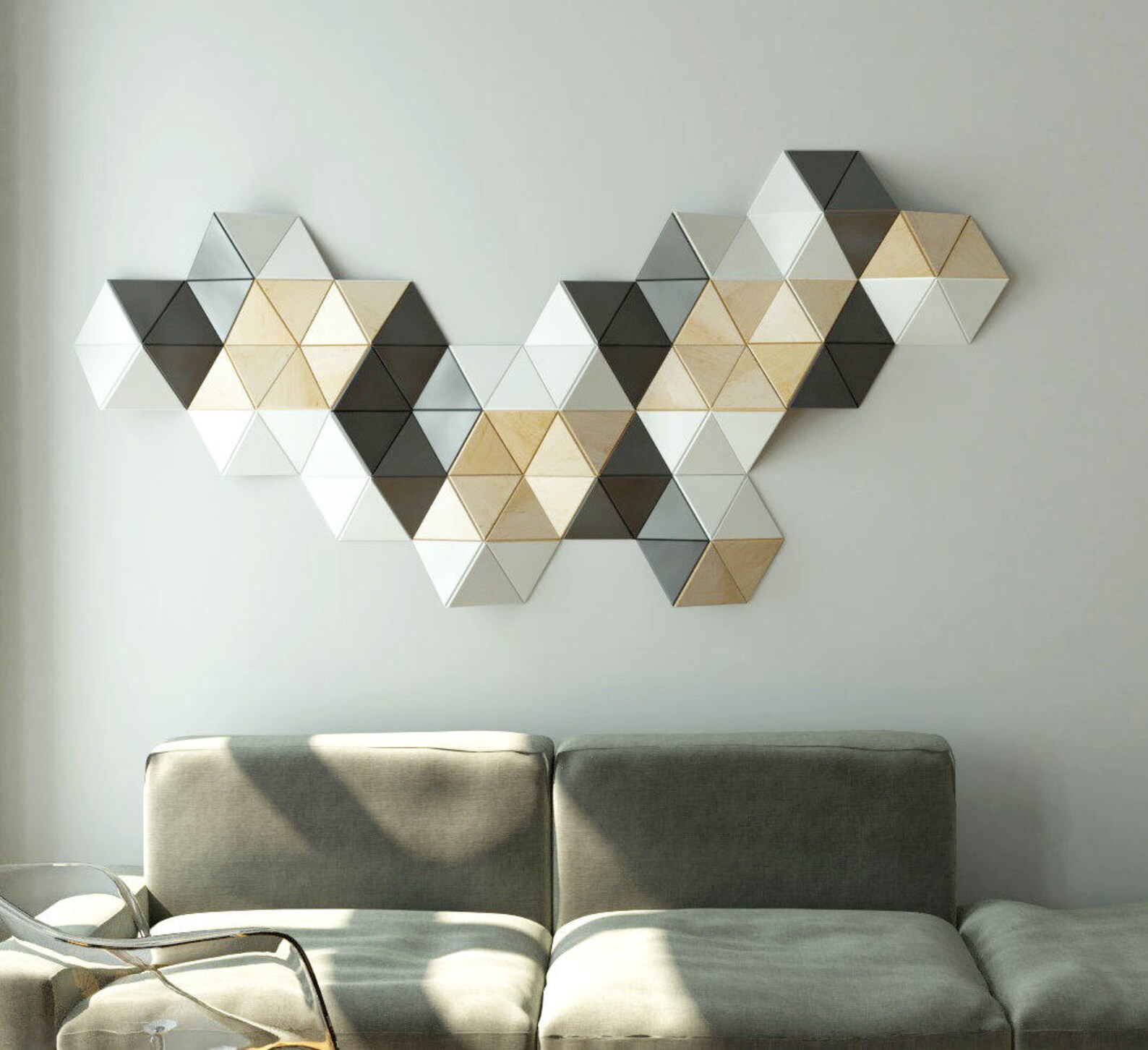3d Wall Art, Wall Sculpture, 3D Wall Decoration, Decorative Wall ...