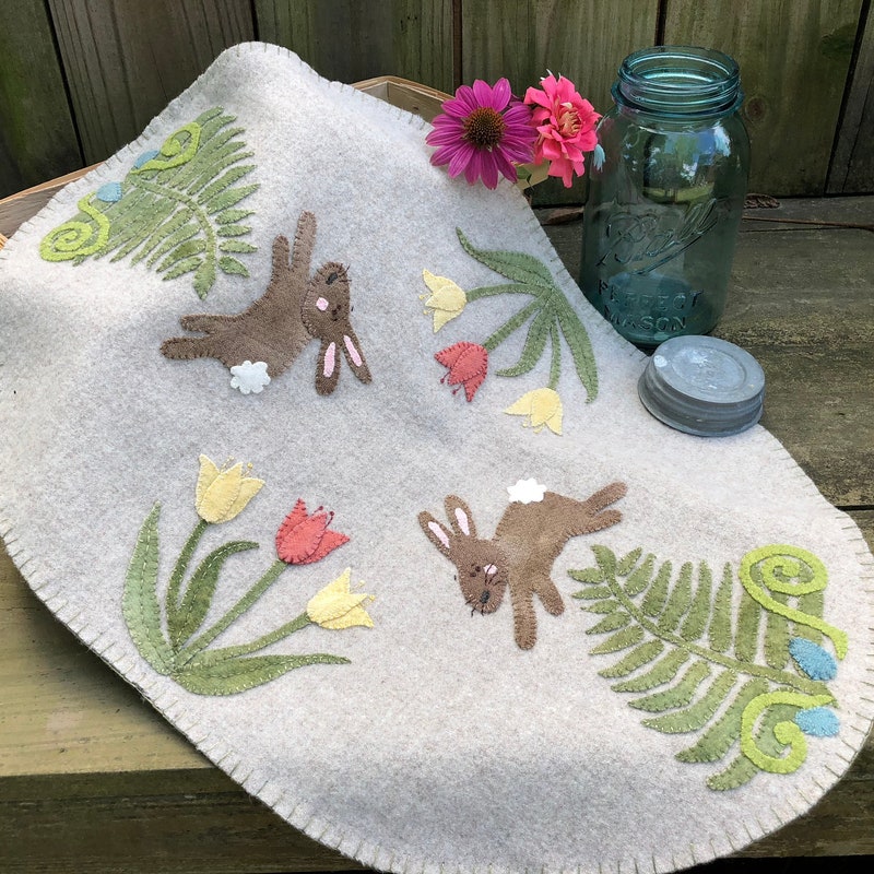 Spring Applique - Etsy