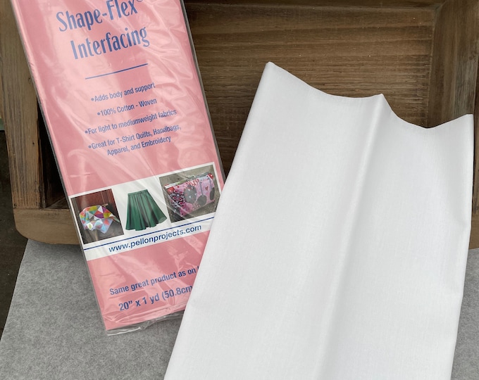 Shape-flex Interfacing Fusible Stabilizer 20 Inches X 1 Yard, Style ...