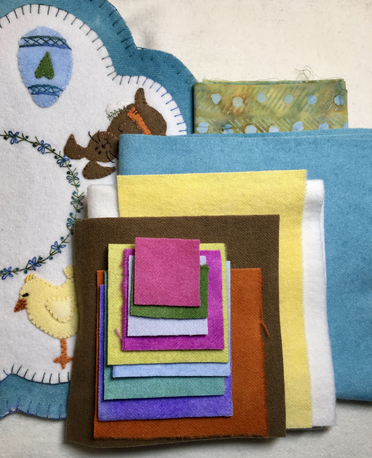 Wool Applique'- Kit & Pattern Eggscellent Easter - Etsy