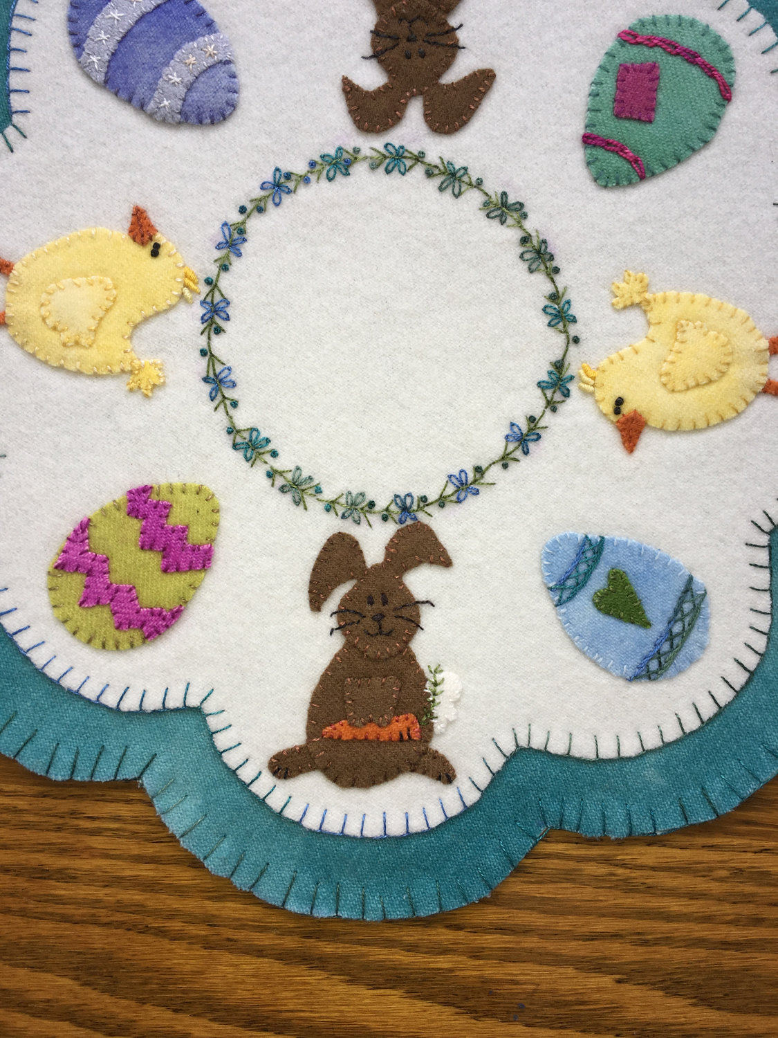 Wool Applique'- Kit & Pattern Eggscellent Easter - Etsy