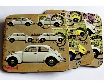 Vw coasters | Etsy