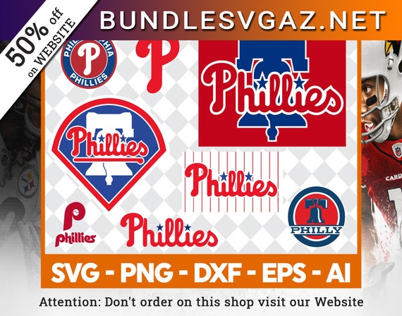 Philadelphia-phillies Svg Clipart Bundle Cutting File Sport - Etsy