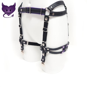 Leather Garter Belt by Deviant Leather - Etsy