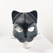 Leather Cat Kitten Mask By Deviant Leather | Etsy
