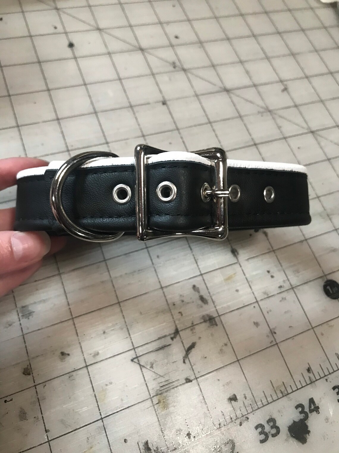 Leather Catholic Priest Collar by Deviant Leather | Etsy