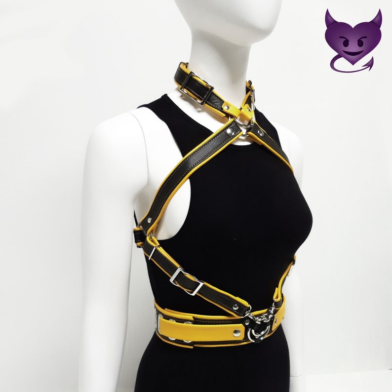 Diamond Harness by Deviant Leather | Etsy