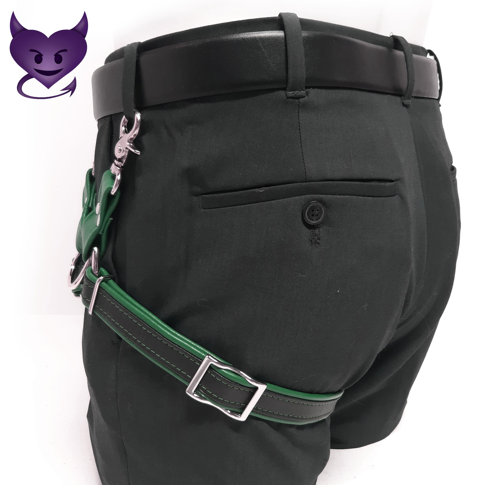 Leg Harness by Deviant Leather - Etsy