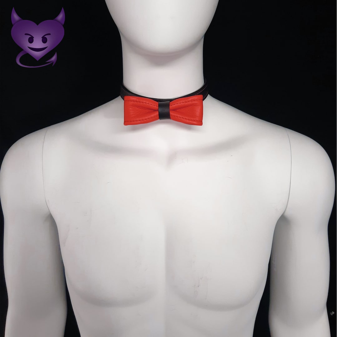 Large Bow by Deviant Leather - Etsy