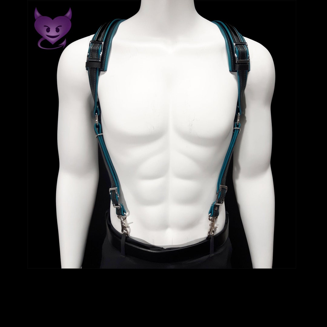 Posture Harness by Deviant Leather - Etsy