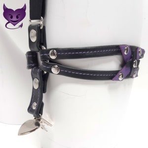 Leather Garter Belt by Deviant Leather - Etsy