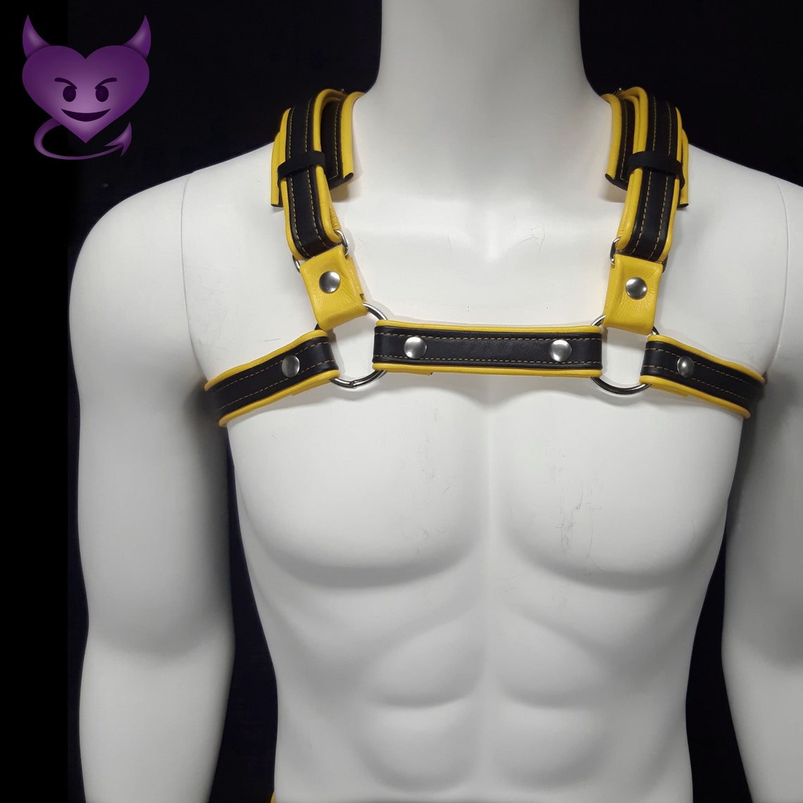 Transformer 3 in 1 Harness by Deviant Leather - Etsy