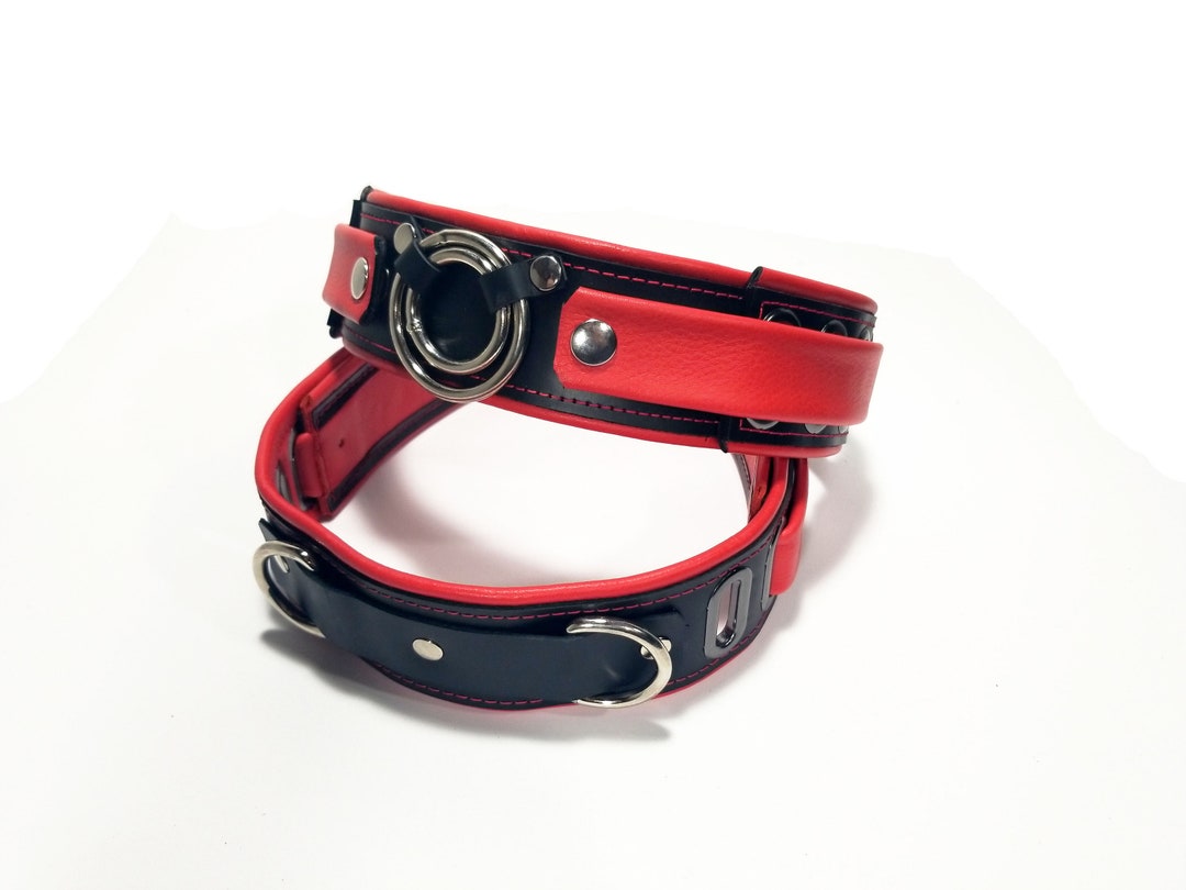 Leather Thigh Cuffs Bondage BDSM Restraints by Deviant Leather - Etsy