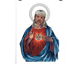 Joe Exotic Carole Baskin Tiger King Poster Netflix Series. A3 - Etsy