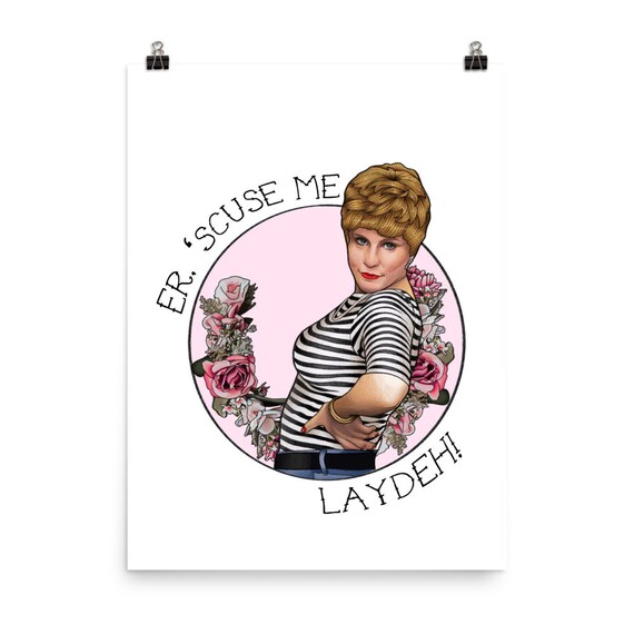 Charity Shop Sue Poster | Etsy