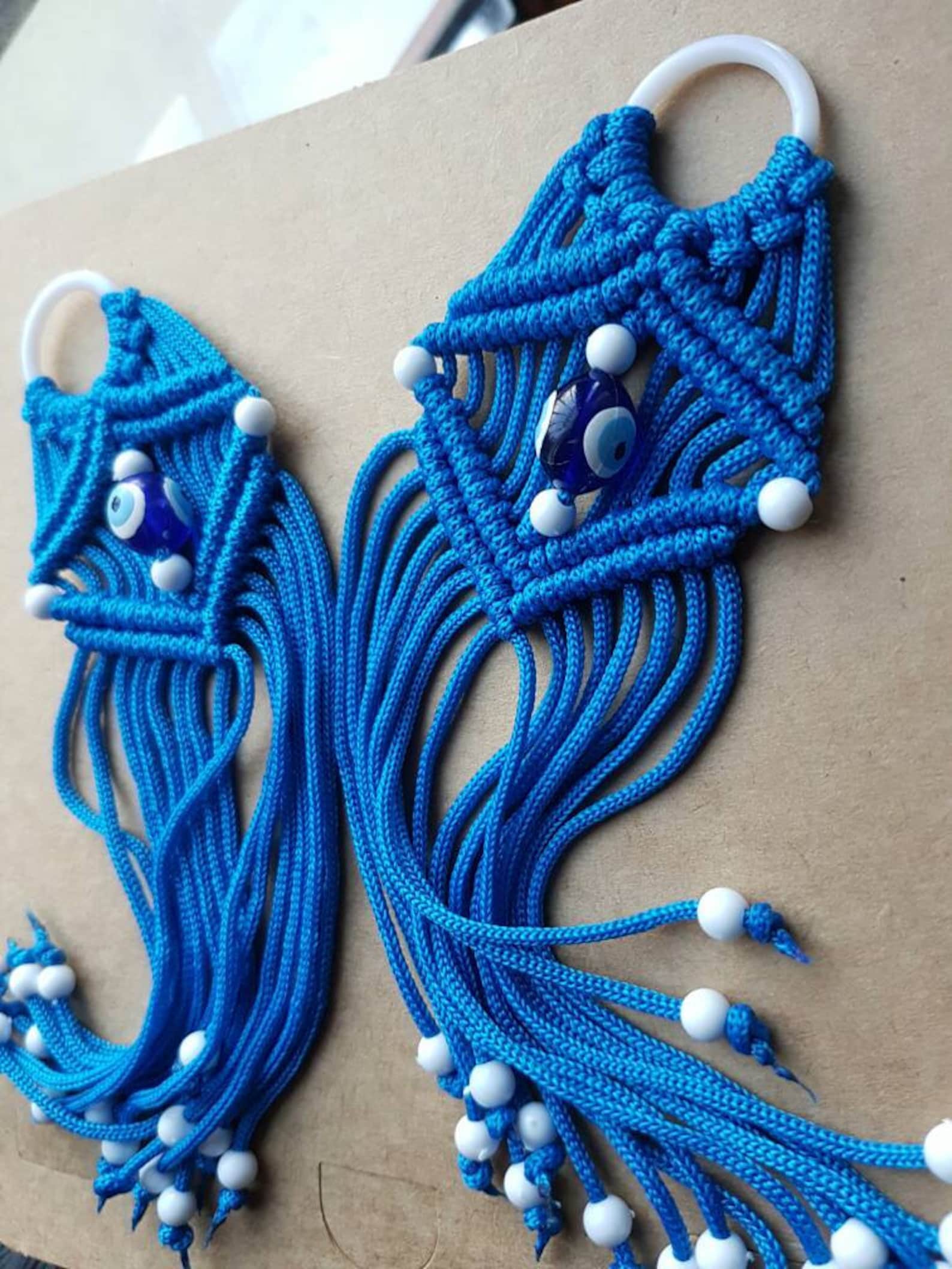 Wall Decor Turkish Nazar Decor Wall Hanging Blue Evil Eye - Etsy