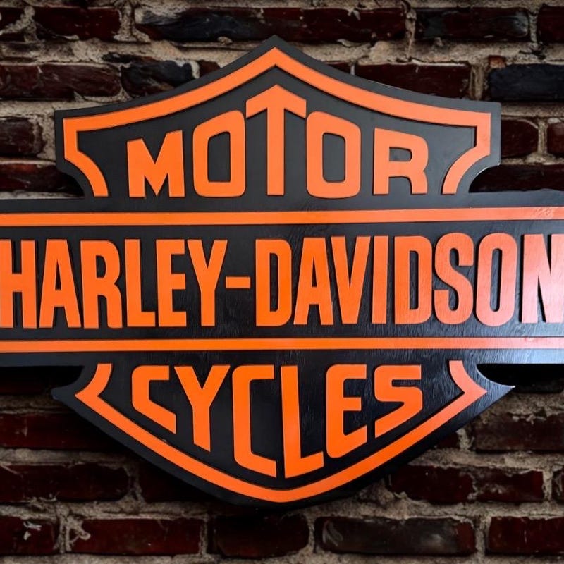 Harley Davidson Sign - Etsy