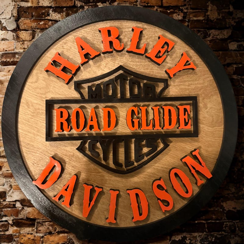 Harley Davidson Sign - Etsy