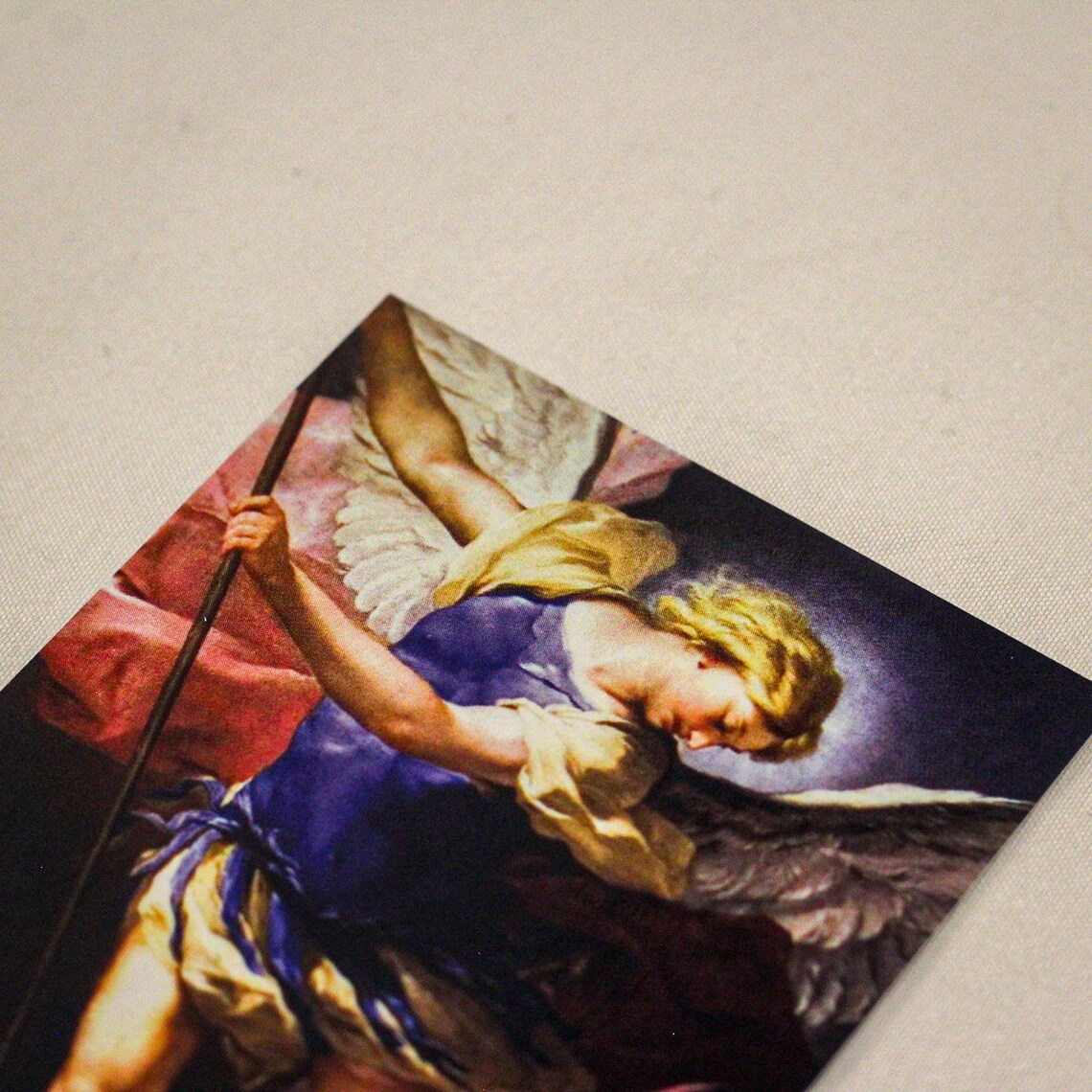 St Michael Prayer Holy Card - Bulk Packs of 50 & 100 Cards - Etsy