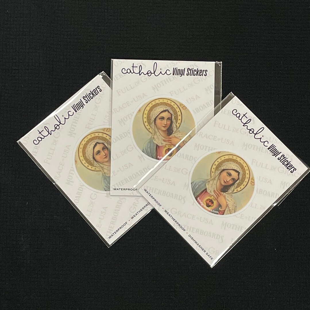 Hail Mary Decal 4-pack - Etsy