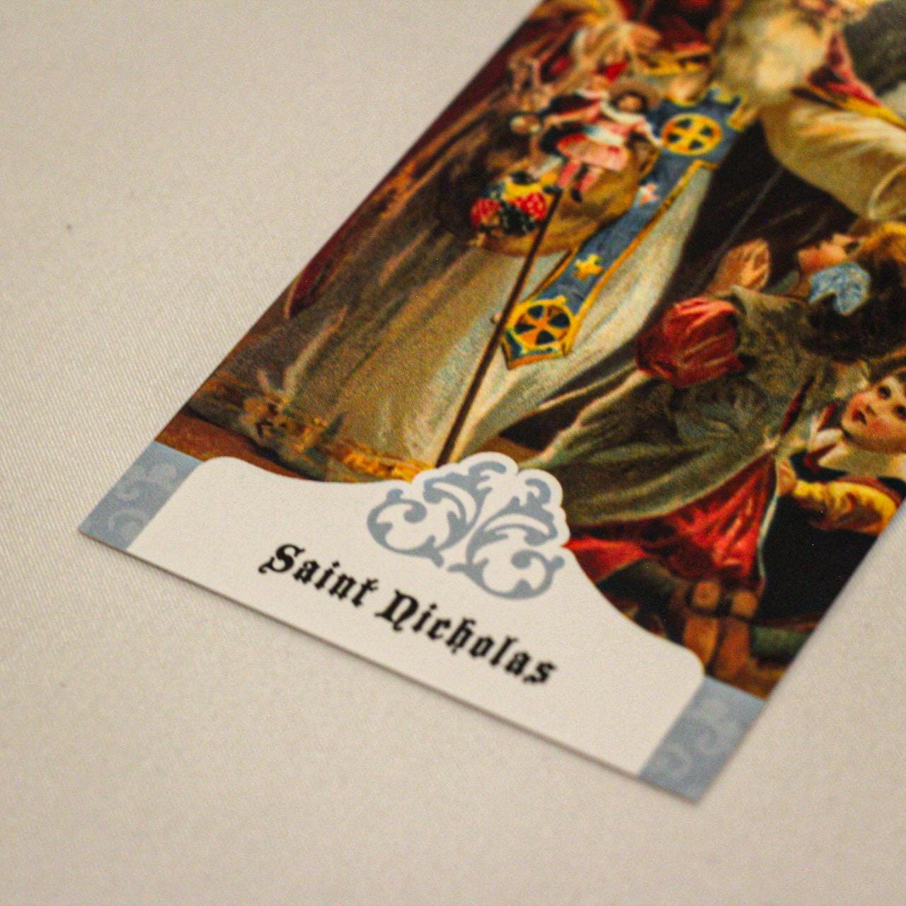 St Nicholas Prayer Holy Cards - Bulk Packs of 50 & 100 Cards - Etsy
