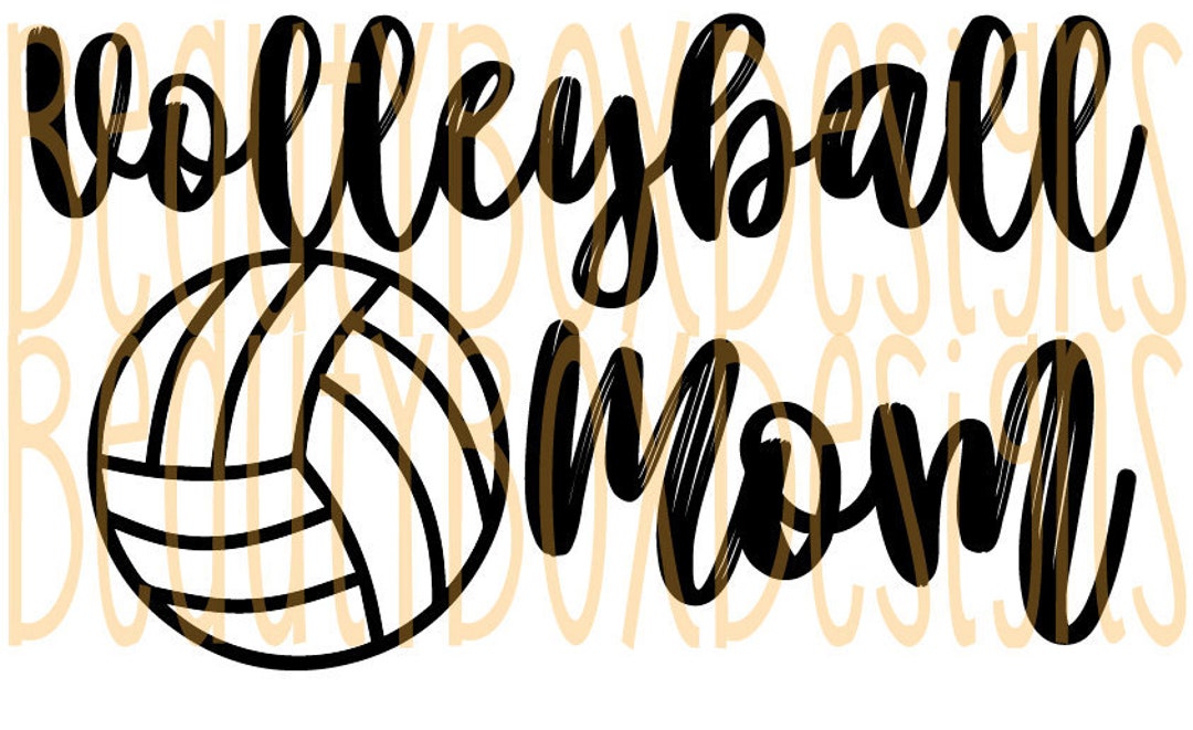 Volleyball Mom SVG Sublimation - Etsy