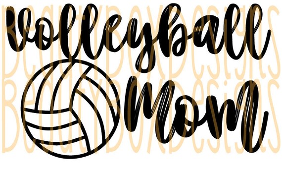 Volleyball Mom SVG Sublimation - Etsy