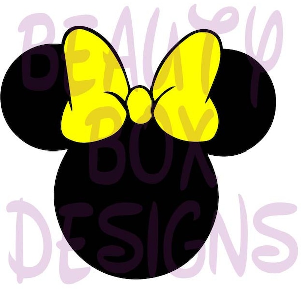 Lazo de minnie mouse - Etsy España