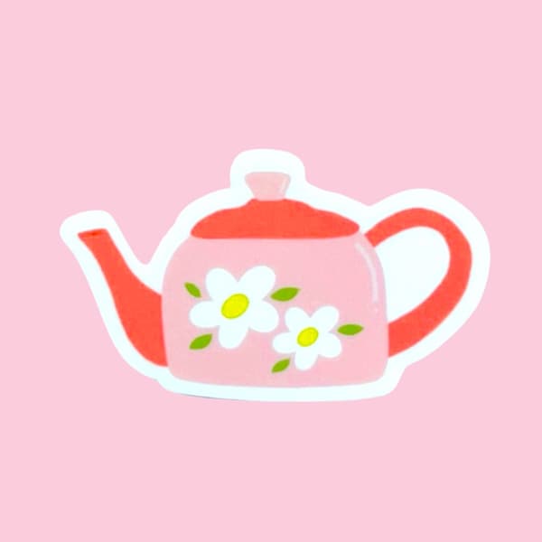 Teapot Sticker - Etsy