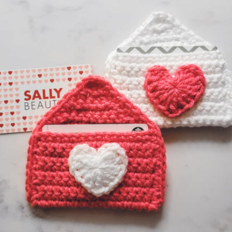 Crochet Heart and Note - Etsy