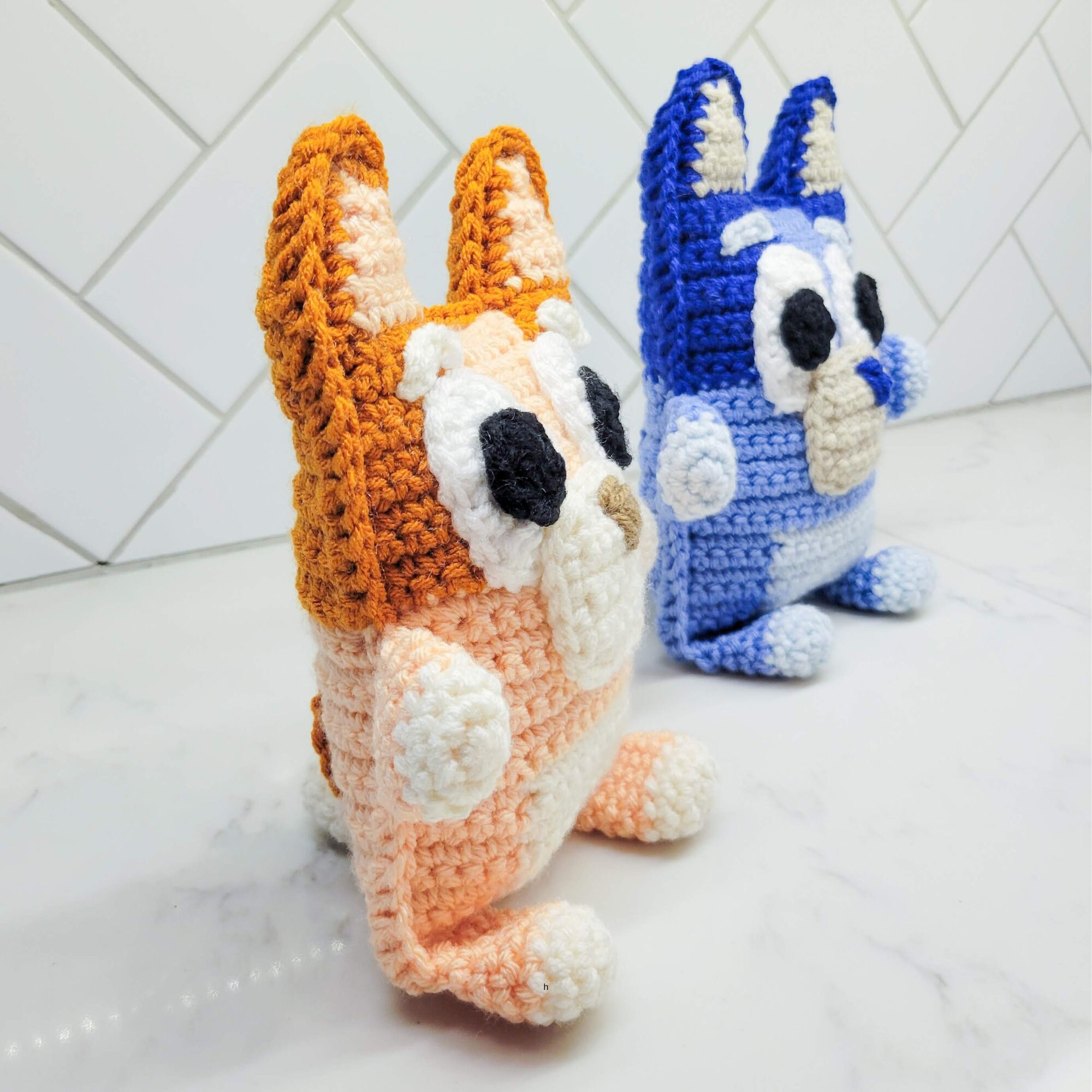 Blue Dog and Red Dog Cuddlers - Crochet Pattern | Printable PDF - Etsy
