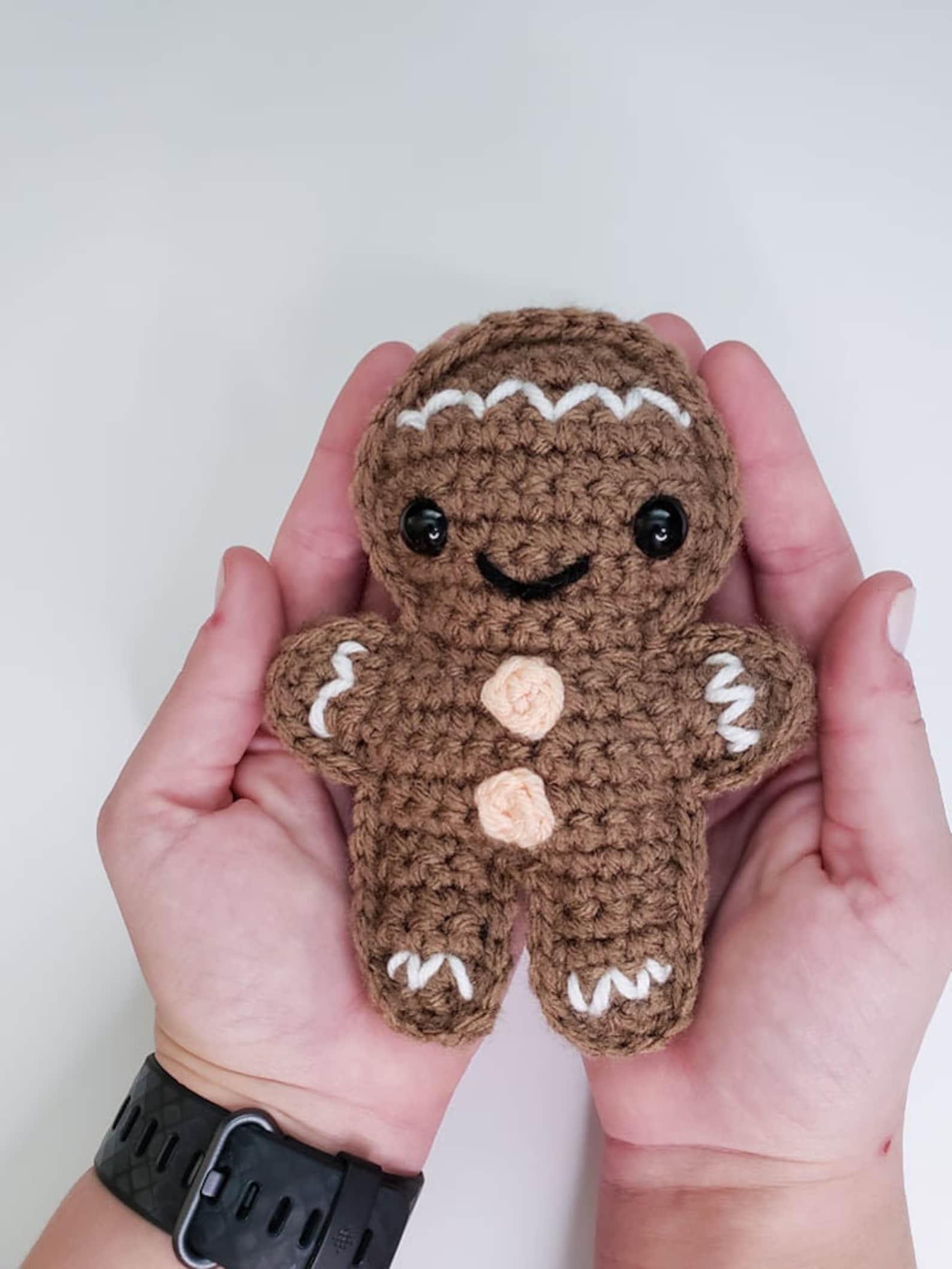 Gingerbread Man Crochet Pattern PDF Printable Instant | Etsy
