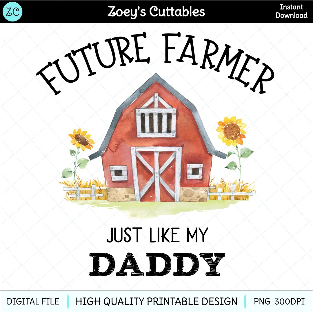 Future Farmer Just Like My Daddy, Farm PNG, Pregnancy Announcement ...