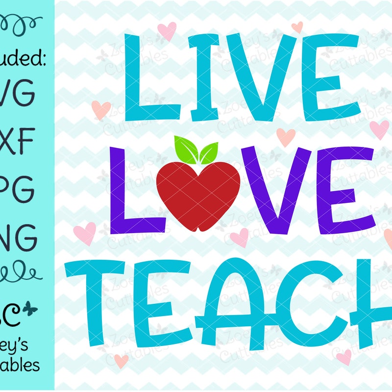 Live Love Teach - Etsy