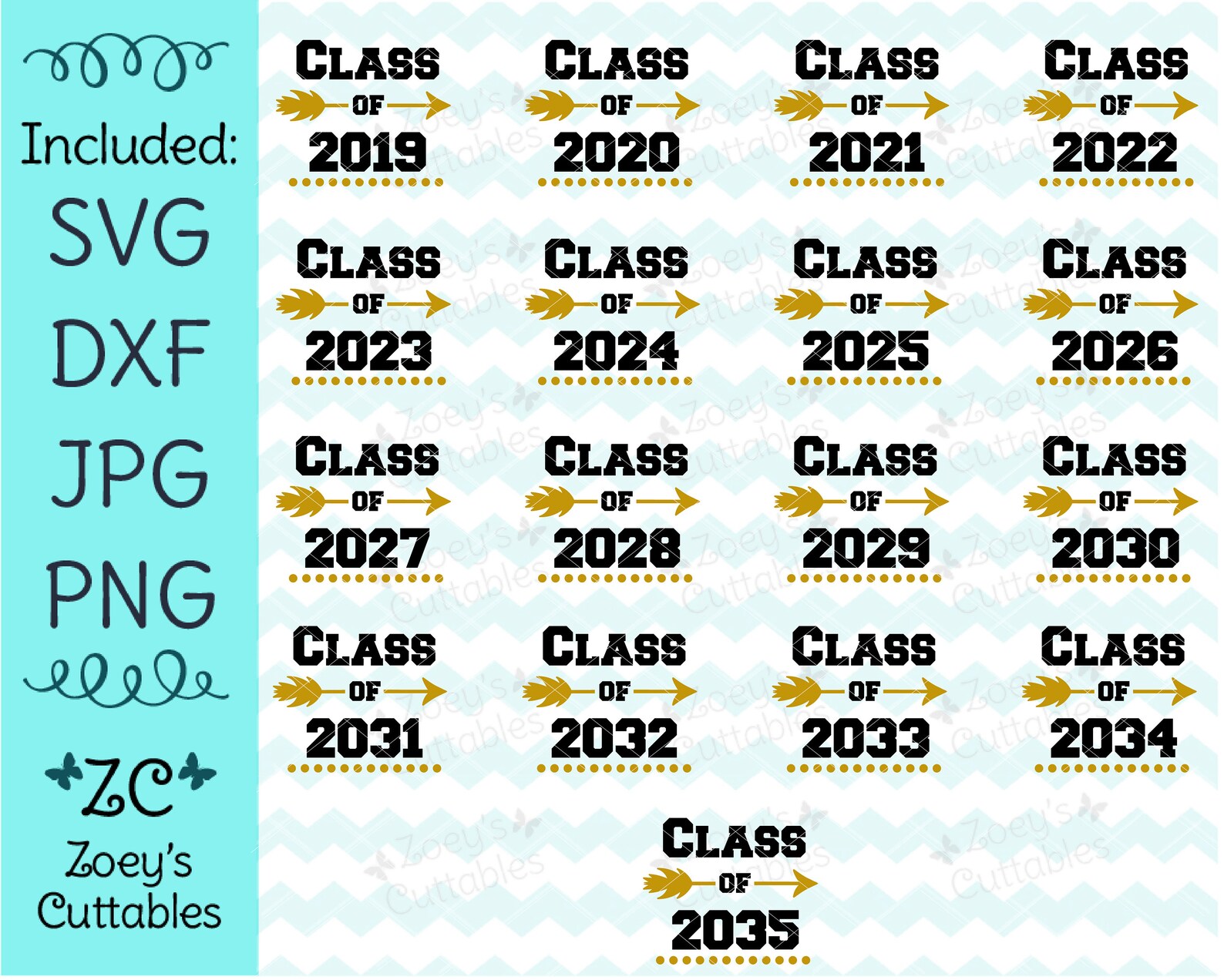Class of SVG Class of 2031 Graduation SVG End of School | Etsy