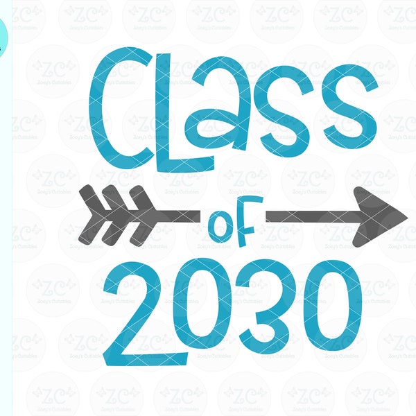 Class of 2030 Svg - Etsy