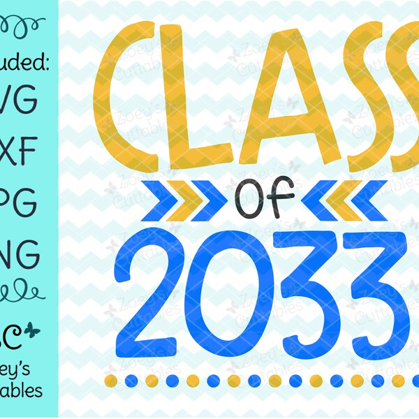 Class of 2033 - Etsy