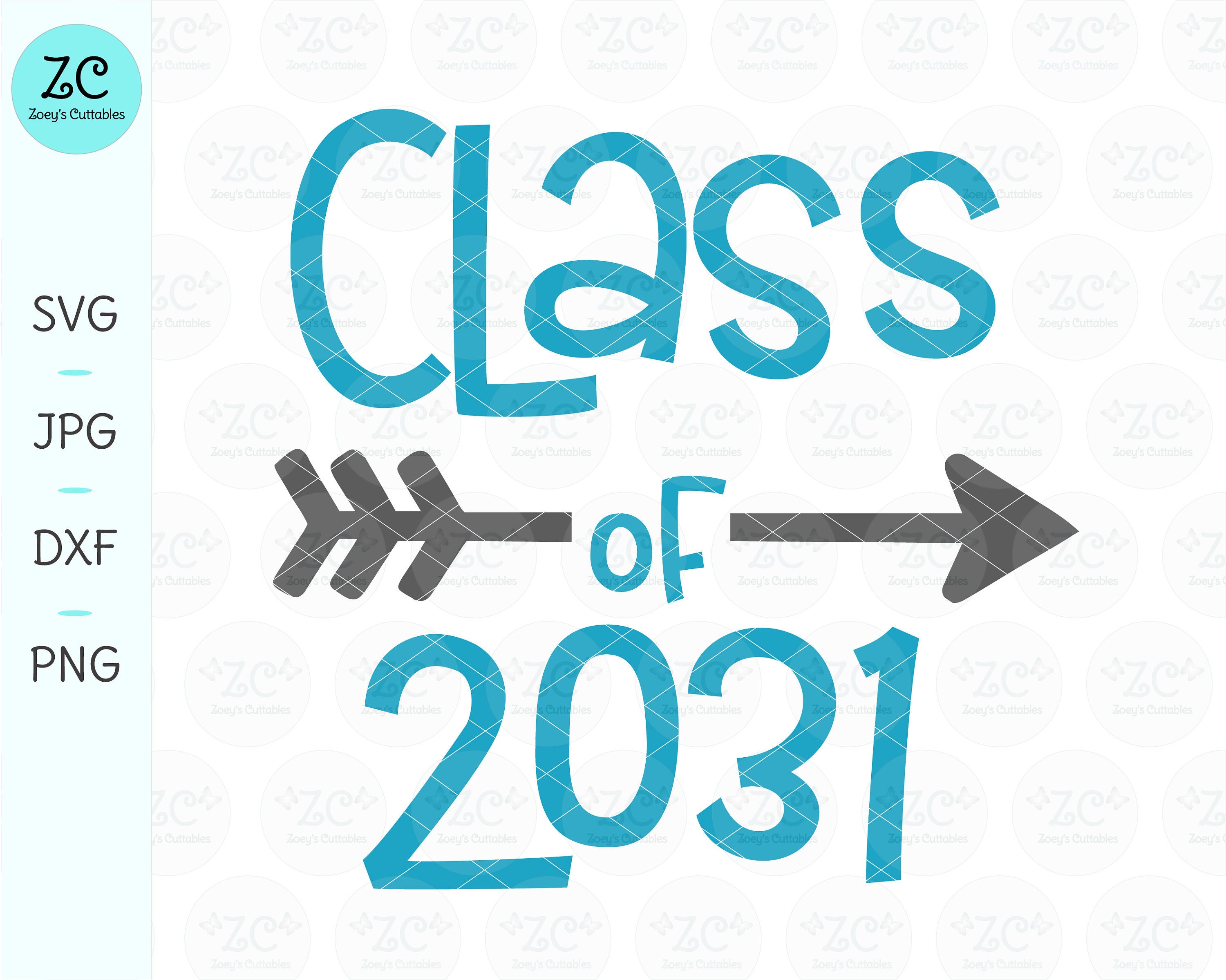 Class of 2031 SVG Graduation SVG Class Of End of School - Etsy Finland