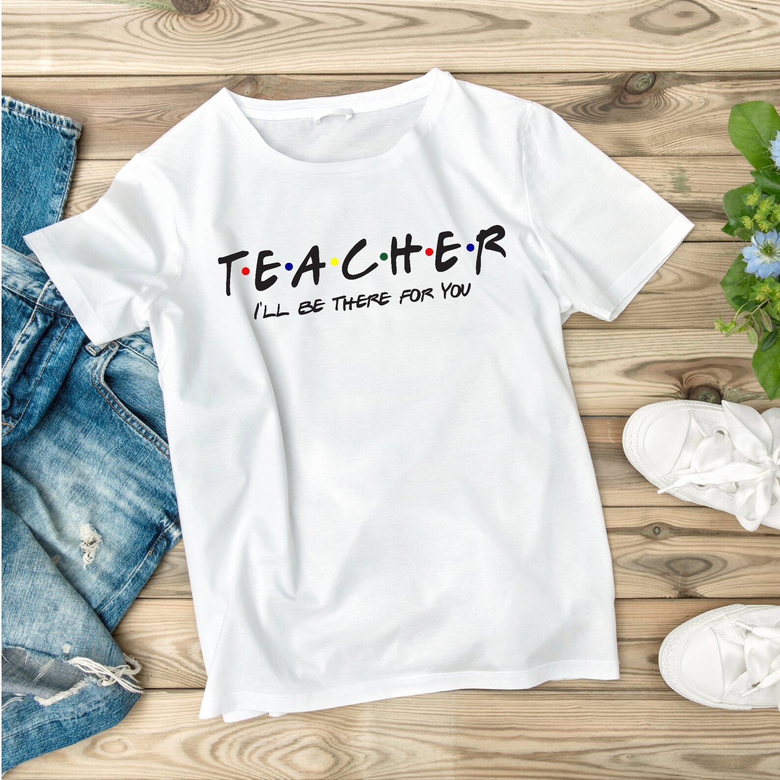 Teacher SVG, I'll Be There for You, Teacher Gift, Teacher Appreciation ...
