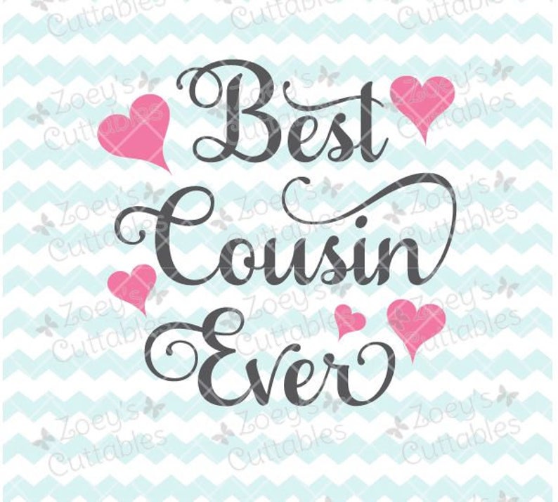 Best Cousin Ever SVG Best Cousins Best Cousin Forever | Etsy