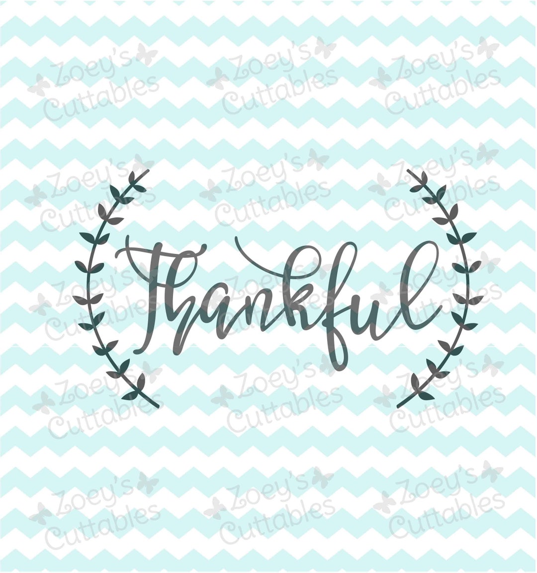 Thankful SVG Thanksgiving SVG Thankful Design Fall SVG Cuttable File ...